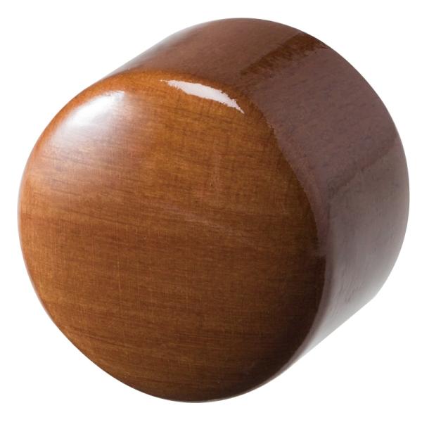 握力の弱い方にもおすすめしたい、しっかりと手になじむ独特の感触。木の優しさを活かした、艶やかで美しいポリウレタン塗装。サイズ：外径38.5×奥行き30mm(のみこみ16.5mm)材質：天然木色：Ｄオーク、Ｌオーク手すり棒との接続には接着剤が...
