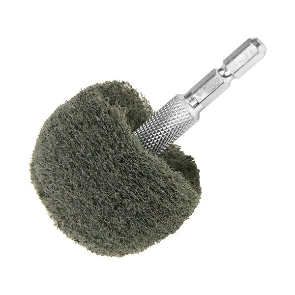 JANコード  4977292387231ブランド名  ＳＫ１１商品名  サビ取りアフロ君　ジュニア規格  400バン 50mm商品サイズ  幅50 ×高さ80 ×奥行き50mm重量40ｇ用途  電気ドリルでの金属・木材の汚れ落とし、サビ落...