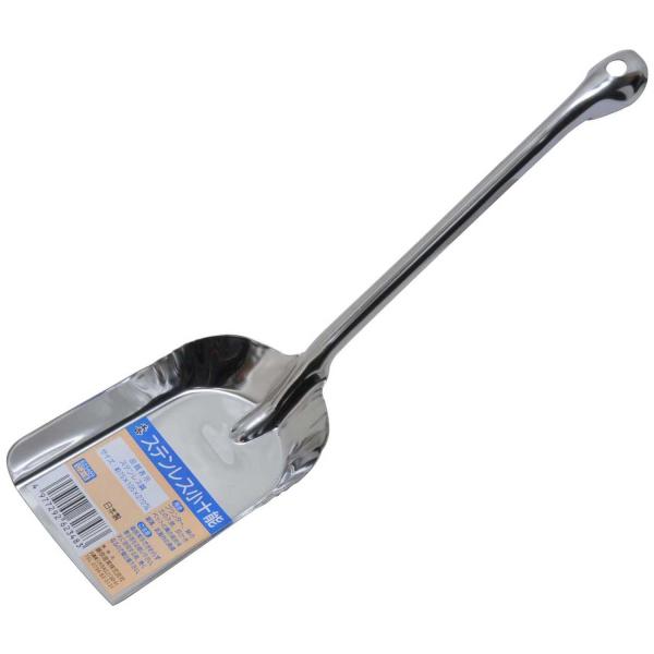 【用途】千吉のステンレス小十能 CJ-6は、石炭や木炭の後始末、溝の清掃などに最適な園芸道具です。特に、溝掃除や炭の後片づけに効果的なデザインで、家庭での様々な清掃活動に役立ちます。【商品説明】本商品は、サビに強いステンレス製の小十能です。...