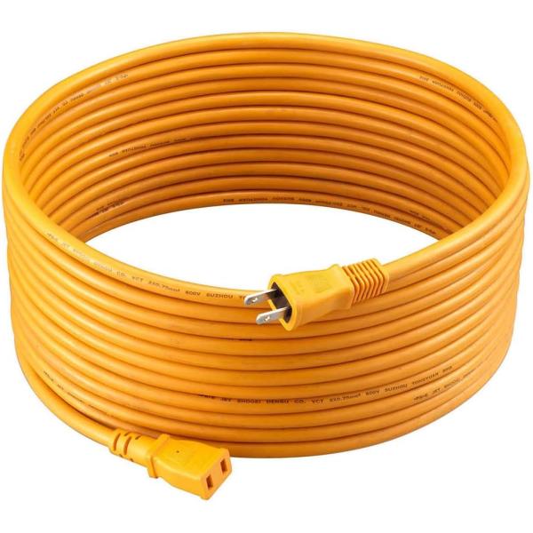 【作業範囲の拡大や延長に便利】 0.75mm2×2芯 黄色 適用機種：刈払機