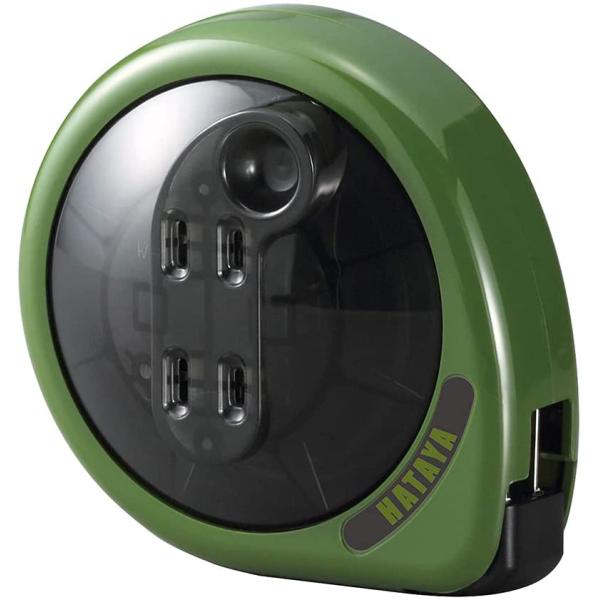 日々の生活に深みと落ち着きを与えてくれる「オリーブグリーンシリーズ」電線を収納できる巻き取り式3タイプ●ノートパソコンの電源に●外出先での電源延長に●カバンに入れて持ち運び持ち運びもラクラク軽 量・コンパクトな ので、カバンに入れても邪魔に...