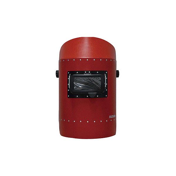 ●へッドギアを採用し、従来のヘルメット面と比較しフィット感、操作性が向上。●窓枠が開閉式のため溶接時の確認作業がしやすい。（仕様）寸法：H360xW230xD258mm視界領域：H40xW95mm