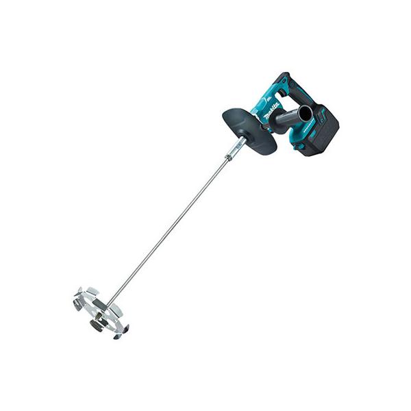 一台で様々な材料の攪拌に対応2スピード+トリガー変速【セット内容】ミキシングブレード165シャフト六角ボルトM8×18フロントカバーサイドグリップスパナ13、19（2本）