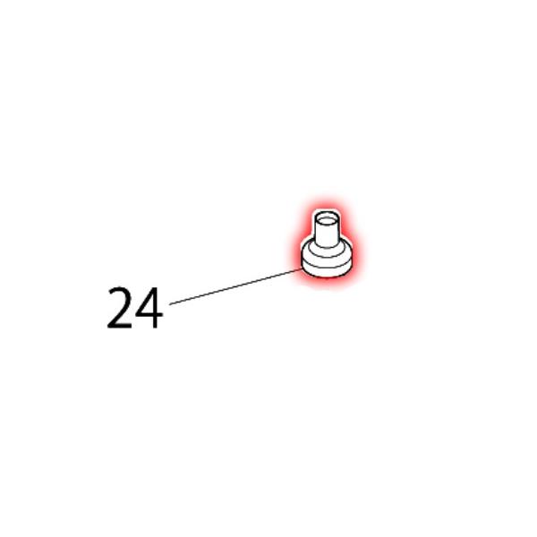 マキタ フィルター組 【品番:ZM402A1043】24番の部品になります。対応モデルMUS052DWMUS052DZ