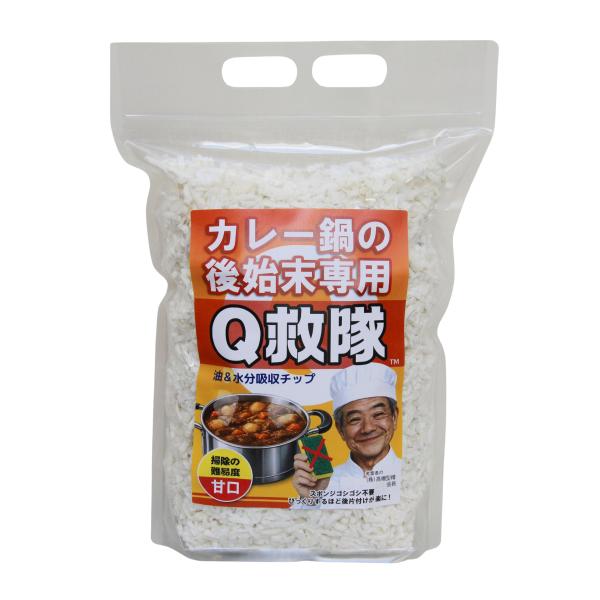 ■容量：600g■素材：水解紙（セルロース）■製造国：日本■使用方法：鍋に適量をふりかけて水分や油分を吸収させ、絡めて回収してください。集めたチップはビニール袋かゴミ箱などに棄ててください。使用後は自治体の指示に従って廃棄してください。  ...