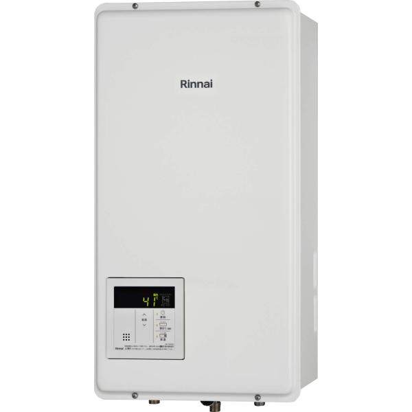 リンナイ　FF方式・屋内壁掛型　ガス給湯器　16号・給湯専用タイプ型式：RUX-V1615SFFBA(A)-Eガス種：都市ガス(12A・13A)・プロパンガス(LPG)選択できます。【状態】新品・メーカー保証【発送】メーカー直送／契約便での...