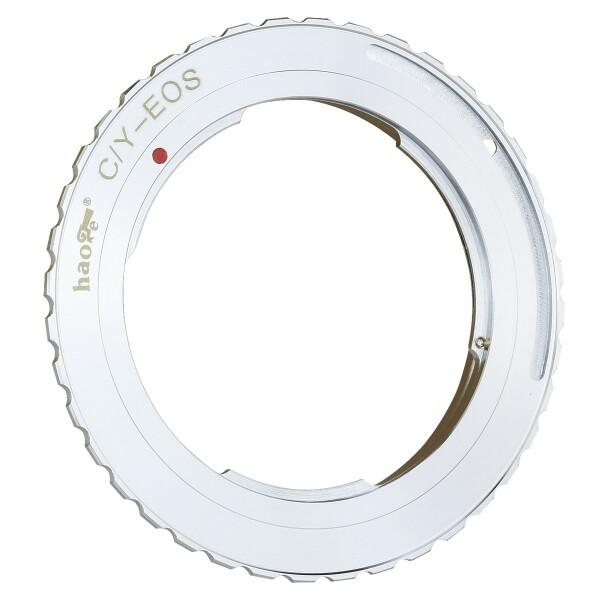 Haoge用レンズマウントアダプターコンタックス/ヤシカC/Y CYマウントレンズto Canon EOS EF EF - Sマウントカメラシルバー商品コード：66079689259型番：CY-EOSカラー：シルバー手動レンズアダプター、C...