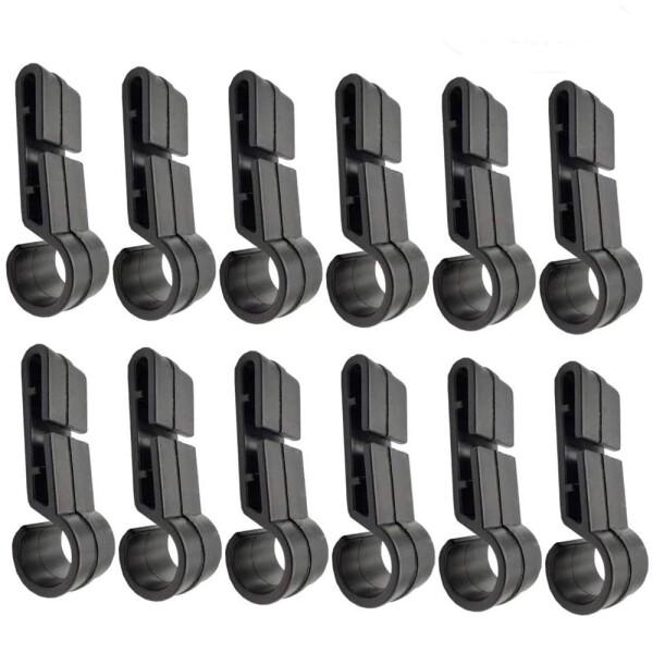 Chaslean ヘルメットホルダー ヘッドライト 固定バンド 汎用 ワンタッチタイプ バンドを外さなくてもOK 12個セット 12個入り商品コード：66079690207カラー：改良版12個入り【素材】ABS(アクリロニトリル・ブタジエン...