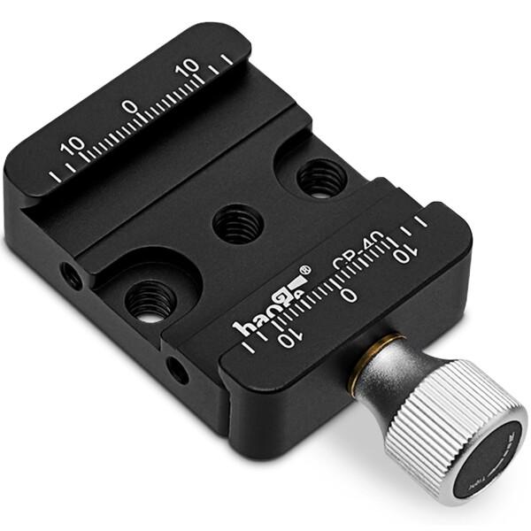 Haoge CP-40 デジタル一眼レフカメラとミラーレスクイックリリースクランプ Arca-Type 標準変換ハイテンライザー用 DJI Ronin S/SC ZHIYUN Craneシリーズ Weebill S ジンバル マンフロット ...