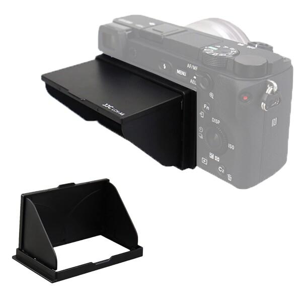 JJC 折り畳み式 液晶フード LCDスクリーンサンシールドフード 液晶 シェード サンカバー 日除け 屋外用 Sony A6600 A6500 A6400 A6300 A6100 A6000 対応 ソニー LCDフード 軽量商品コード：6...