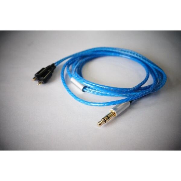 Zee's Music Blue Star 交換用アップグレード・ケーブル カスタムIEM 2ピンWestone 4R/UM3XRC/UM2XRC, JH Audio, UE Custom対応商品コード：66079691496型番：C002...
