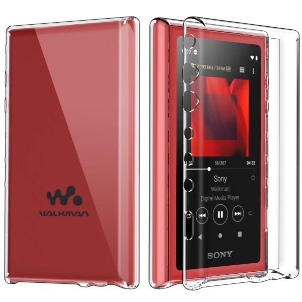 For ソニー SONY ウォークマン NW-A100 シリーズ専用 ケース クリスタル クリア 透明 TPU素材 保護カバー SONY walkman W-A100TPS / NW-A105 / NW-A105HN / NW-A106 /...