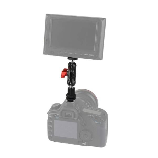 CAMVATE 1/4 "-20カメラモニター/懐中電lightのための靴の台紙が付いている球の頭部の延長腕商品コード：66079692658型番：C2040-JP液晶モニター、フラッシュライト、ビデオライトなどを取り付けるため1/4 "-...