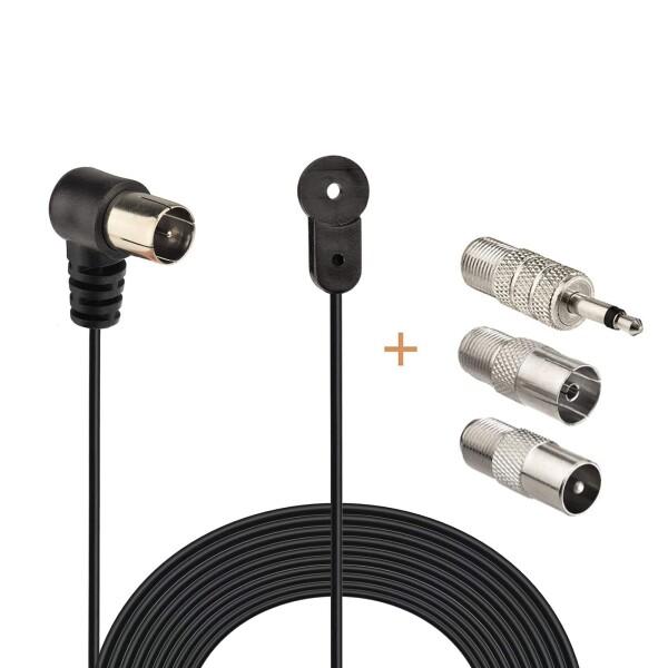 BINGFU FMアンテナパイオニアオンキョウヤマハマランツボーズウェーブミュージックシステム用75オームFMアンテナ屋内デジタル高精細ラジオFMラジオBluetoothステレオレシーバーAVオーディオビデオホームシアターレシーバー商品コー...