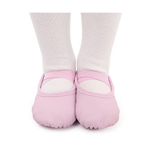 バレエシューズ 子供 キッズ 大人全革 バレエ用品 ダンス用品 ダンスシューズ ピンク ブラック (16cm〜25cm)商品コード：66079692921型番：shoes-03サイズ：23.5 cmカラー：ピンクサイズ:16.0cm-25....