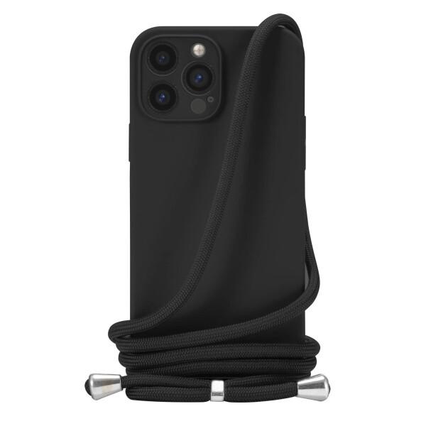 Handodo Apple iPhone 13Pro 用 ケース iPhone 13Pro カバー ネック ショルダー ストラップ付き スマホ シリコン カバー 紐付き 斜めがけ 織りストラップ付き 調節可能なショルダー クロスボディ ネッ...