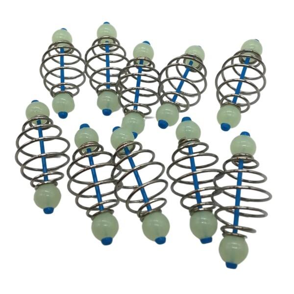 AZ-FRONT ねりえラセン まき餌ラセン サビキ釣り 10個セット商品コード：66079695179サイズ:4cm?1.8cm重量:2g/個素材:プラスチック+ステンレス鋼製造国:中国