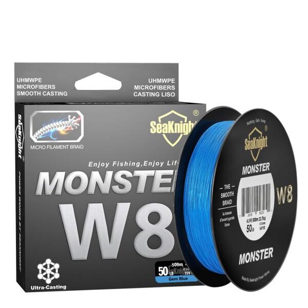 SeaKnight Monster w8編組ライン8ストランドWeaves 300M 500Mスーパー滑らかなPE編組マルチフィラメントナイロン釣りラインの海釣り15 ? 100lb商品コード：66079695271型番：L-W8-300-...