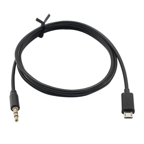 SinLoon micro 3.5mm サウンドカード ケーブル aux ライン オーディオ出力ケーブル マイクロUSBオス-3.5mmプラグ 3.5mm オーディオケーブル 1m商品コード：66079695481型番：SB00このAUXオ...