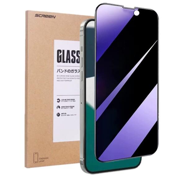 LXBESOS for iPhone 14 Pro Max 用のガラスフィルム アイフォン 14 Pro Max 覗き見防止 プライバシー保護 液晶保護フィルム ブルーライト 気泡レス 指紋防止 視力を保護 目の疲れ軽減ぐ 防ぎ 目に優しい...