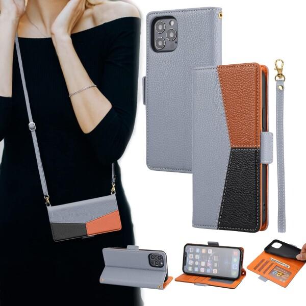 Handodo スマホケース アイホン13 Proケース 手帳型 耐衝撃 高?PUレザー カード収納 横置きスタンド ストラップ付き (iPhone 13 Pro,Grey)商品コード：66079696217型番：HANDODO617サイズ...