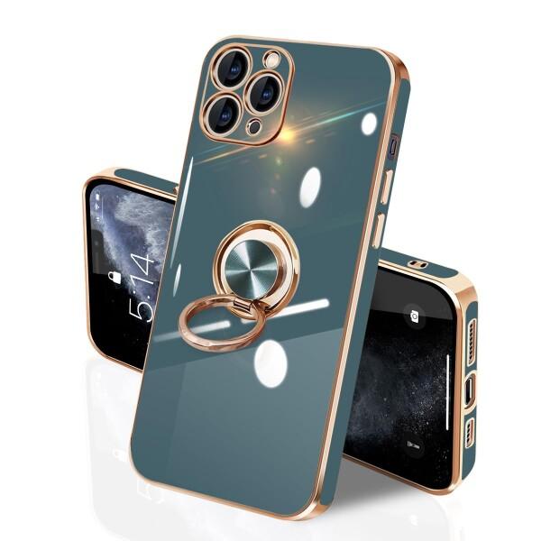 JOUMIN YAO For iPhone 11Pro ケース リング付き イフォン11Pro 用 リング TPU カバー 全面保護 耐衝撃 スマホケース 適用する iPhone 11Pro 360°回転 スタンド機能 携帯カバー 車載ホル...