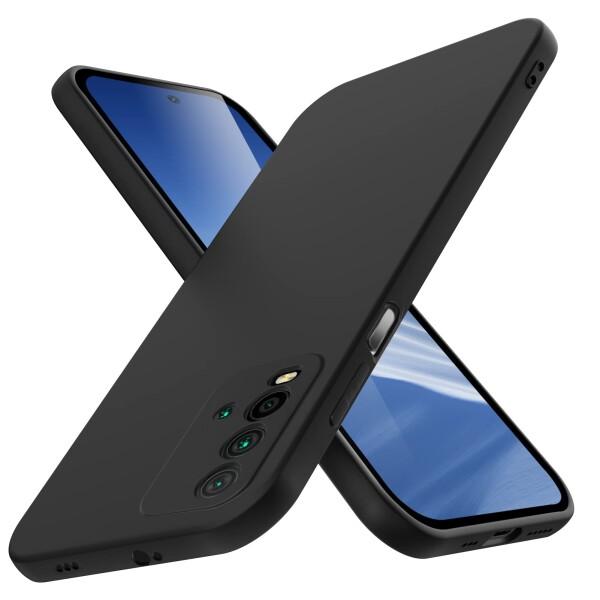 TLOMPLO 対応 Redmi 9T 用の ケース 耐衝撃 シリコン tpu 薄型 スリム 磨り表面 指紋防止カバー 柔らかい裏地 9t カバー 耐衝撃 ネックストラップ米軍MIL規格 ワイヤレス充電対応ストラップホール付き 黄ばみなし ...