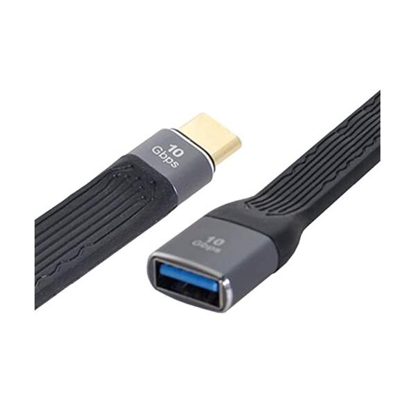 Xiwai USB 3.1 タイプ C オス ホスト→ USB3.0 タイプ A メス OTG フラット スリム FPC データケーブル ラップトップ &amp; 電話用商品コード：66079697413型番：b117c8e9-5873-4...