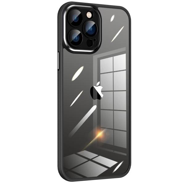 Donocao iphone 12 ProMax 用ケース 透明 アイホン12プロマックスカバー 薄い シリコン耐衝撃 カメラカバー付き ガラスフィルムレンズ保護 軽量 クリアアクリルプレート 黄ばみなし オシャレメッキ金属フレーム 防水 ...