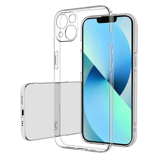 FOR iPhone13 ケース 6.1インチ 用の保護ケース FOR iPhone13 用のTPU素材製 スマホケース 透明 スリム ソフト薄型 耐衝撃 FOR iPhone13 ケース 6.1インチ 用のカバー 全透明 指紋防止 PCd...