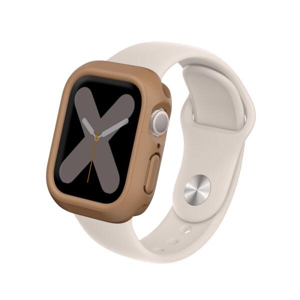 Apple Watch 9 / 8 / 7 (45mm) CrashGuardNX ケース 耐衝? 米軍MIL規格 衝撃吸収 傷 指紋 防止 薄型 軽量 SGS認証 - サンセットゴールド商品コード：66079698589型番：Apple-...