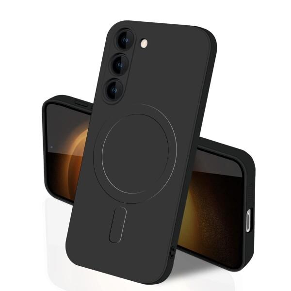 JOUMIN YAO For Galaxy S23 MagSafe ケース マグネット搭載 SC-51D SCG19 シリコン カバー ギャラクシーS23 スマホケース 全面保護 耐衝撃 液体シリコーン 軽量 薄型 ワイヤレス充電対応 スト...