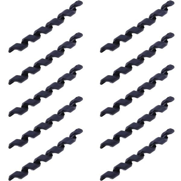 フレームプロテクター（10個セット/長さ60mm） ケーブルプロテクター ブレーキケーブルプロテクター ブレーキケーブル保護スリーブ 自転車用 パイプ保護 耐摩耗性（ブラック）商品コード：66079699623型番：YTT--129カラー：...