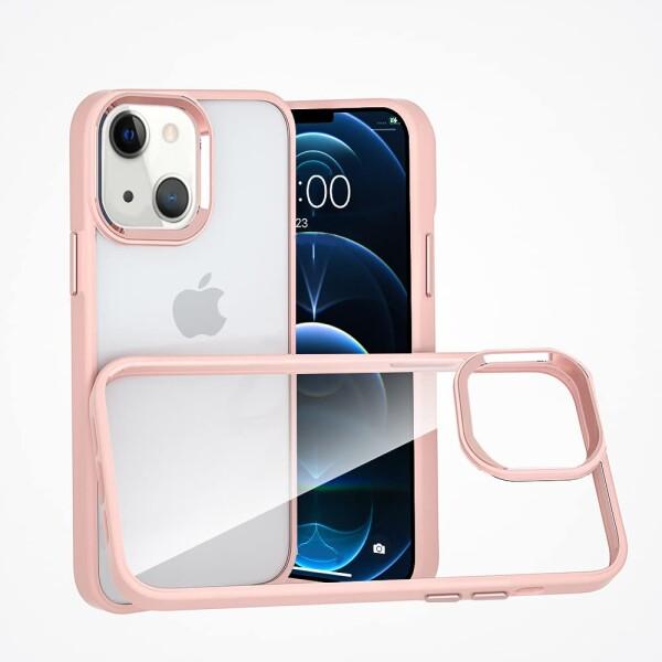 MuZiF iPhone 14 用 ケース クリア iPhone 13 用 ケース クリア 薄型軽量 耐衝撃構造 全面保護 黄変防止 擦り傷防止 透明 PC 背面クリア アイフォン13/14 用 カバー クリアケース（iPhone 13/1...