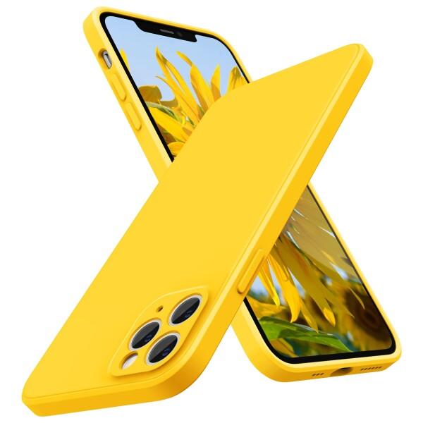 SURPHY iphone 11 Pro ケース シリコン, 直辺iPhone 11 Pro シリコンケース（各レンズの個別保護） 5.8インチ対応(2019)アイフォン11 Pro ケース 耐衝撃 防指紋 超軽量 全面保護 カバー ソフト...