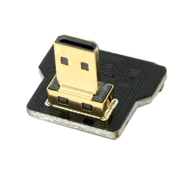 CY CYFPVHDMI Micro HDMI Type D オス ダウンアングル 90度 FPV HDTV マルチコプター 航空写真用商品コード：66079702060型番：HX-CN-020-DN-HXカラー：Micro-HDMI Ma...