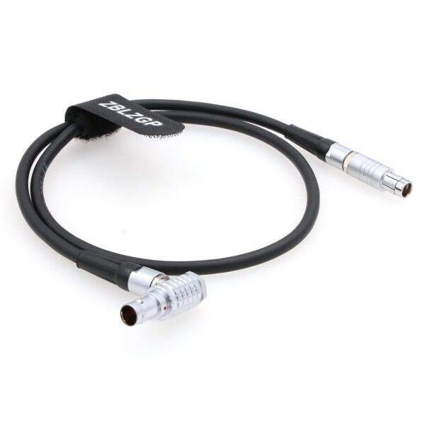 ZBLZGP 電源ケーブル RS Fischer 3ピン オス - ライトアングル 0B 2ピン Arri Alexa Teradek Bolt用商品コード：66079702068カラー：直角。Arri AlexaシリーズカメラRS Fis...