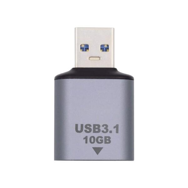 Xiwai 10 Gbit/s USB 3.0/3.1 Typ A Buchse auf USB 3.0/3.1 A Stecker Datenadapter Erweiterung f?r Laptop Desktop商品コード：6607...