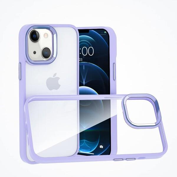 MuZiF iPhone 13 Mini 用 ケース クリア iPhone 12 Mini 用 ケース 薄型軽量 耐衝撃構造 全面保護 黄変防止 擦り傷防止 透明 PC 背面クリア アイフォン13 Mini 用 カバー クリアケース（iPh...