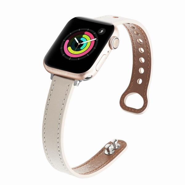 Sitengle Apple Watch交換用バンド レディース レザー アップルウォッチ替え用ベルト 本革 替えバンド iWacth女性用 柔らかい 防水 全モデル対応 series8/7/6/SE/5/4/3/2/1 38mm 40mm...