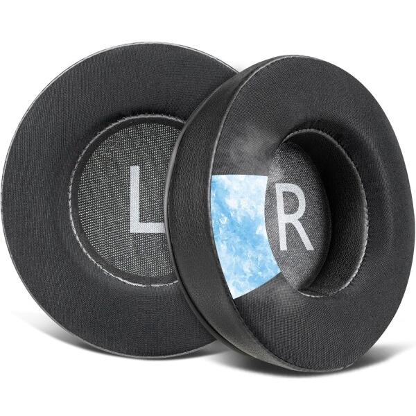 SOULWIT 90mm イヤーパッド 冷却ジェル For JBL Synchros E50 E50BT S500 S700 Wireless ヘッドセット 用 交換 イヤークッション ノイズアイソレーションフォーム パッド 冷感 耳当て ...