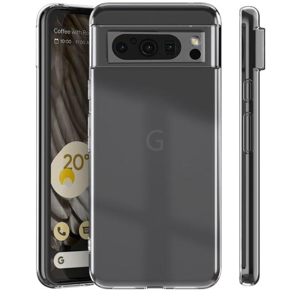 ZLFENJOY goole pixel8 Pro ケース クリアpixel 8 pro ケース耐衝撃 軽?薄型pixel8 proカバー 落下防止/黄変防止/Qi無線ワイヤレス充電対応 ピクセル 8 pro ケース TPUバンパー 透明 ...