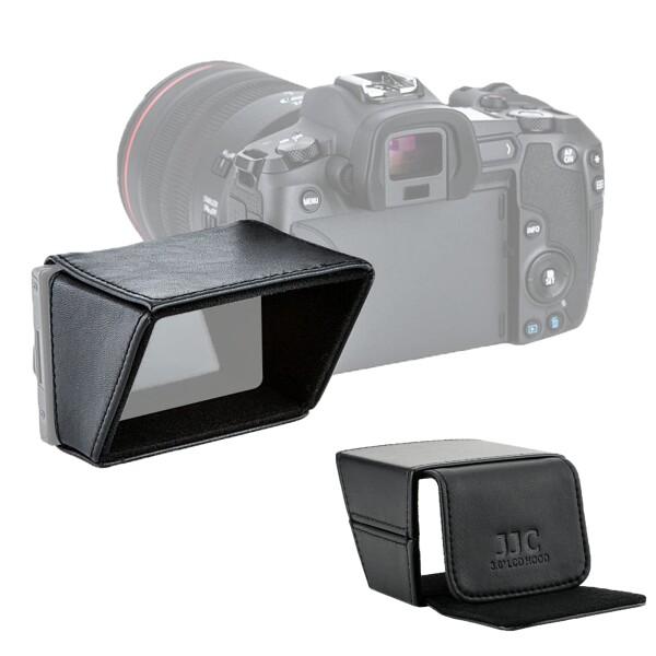 JJC 折り畳み式 液晶ブート LCD遮光フード 日除け ソニー ZV-E10 II ZV-E1 ZV-1F ZV-1 A7IV A7CR A7C II A7S III HDR-PJ510E DCR-SR68 キャノン PowerShot ...