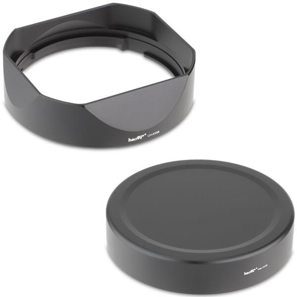 Haoge バヨネットメタルスクエアレンズフードシェード for 富士フイルム Fujifilm XF16-50mmF2.8-4.8 R LM WR Fuji Fujinon XF 33mm F1.4 R / XF33mmF1.4 R レン...