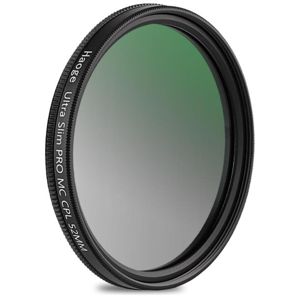 Haoge 52 mm MC CPLマルチコートCircular Polarizer偏光レンズフィルタ Canon Nikon Minolta Pentax Olympus Panasonic Leica Zeiss TAMRONデジタルカ...