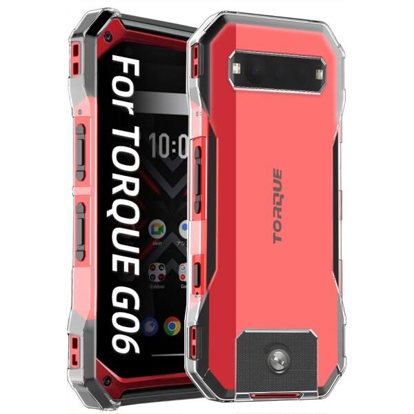 ZXZone For TORQUE G06 KYG03 ケース 京セラ TORQUE G06 クリア ソフトカバー 透明TPU 薄型 指紋防止 黄変防止 落下防止 安心保護 軽量 全面保護カバー (TORQUE G06 ケース クリア)商品...