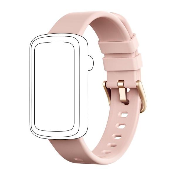 (SHANG WING) スマートウォッチ Lynn2 交換用バンド 幅16mm通用 男女兼用 手首周り 最大22CM 最小13CM 調整可能(Pink)商品コード：66079706501カラー：ピンク「幅広い適用範囲」:スマートウォッチ「...