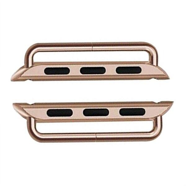 Apple Watch バンド アダプター Sakula アップルウォッチ用 交換金具 Apple Watch Seraies 6 SE 44mm Seraies 42mm 対応 連結器 ローズゴールド商品コード：66079706518