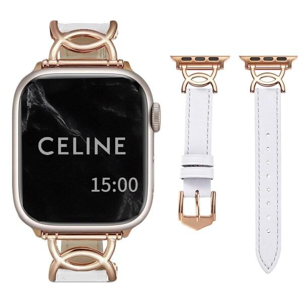 (CASTLELIFE) コンパチブル Apple Watch バンド レザー アップルウォッチ用のバンド 本革 レディース 柔らかい 38mm 40mm 41mm 49mm 46mm 45mm 44mm 42mm 交換ベルト Watch ...