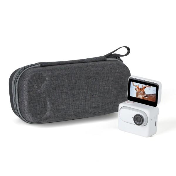 Kimyoaee For Insta360 Go 3 用ケース 収納ケース 大容量 耐衝撃 バッグ キャーリングケース 本体や充電ケース、ピボットスタンド、磁気ペンダント 、簡易クリップなどを収納可能商品コード：66079707309型番：...